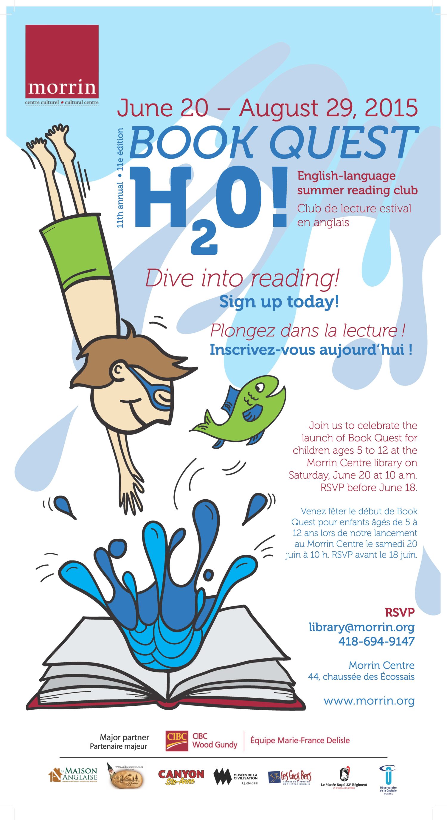 Book Quest 2015 - Morrin Centre